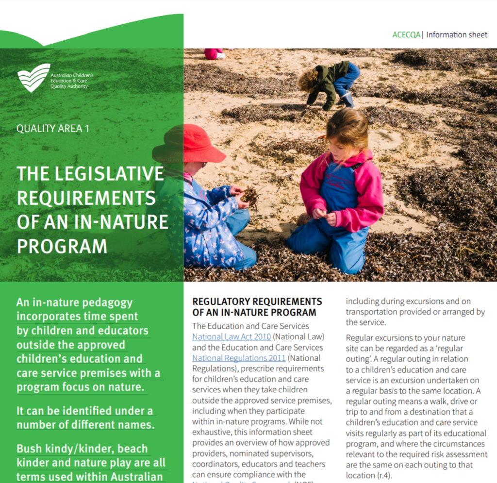 The How & Why of In-Nature Programs | Nature Play QLD